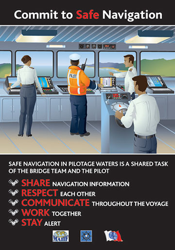 Bridge teamwork for safe navigation in pilotage waters - Transportation ...